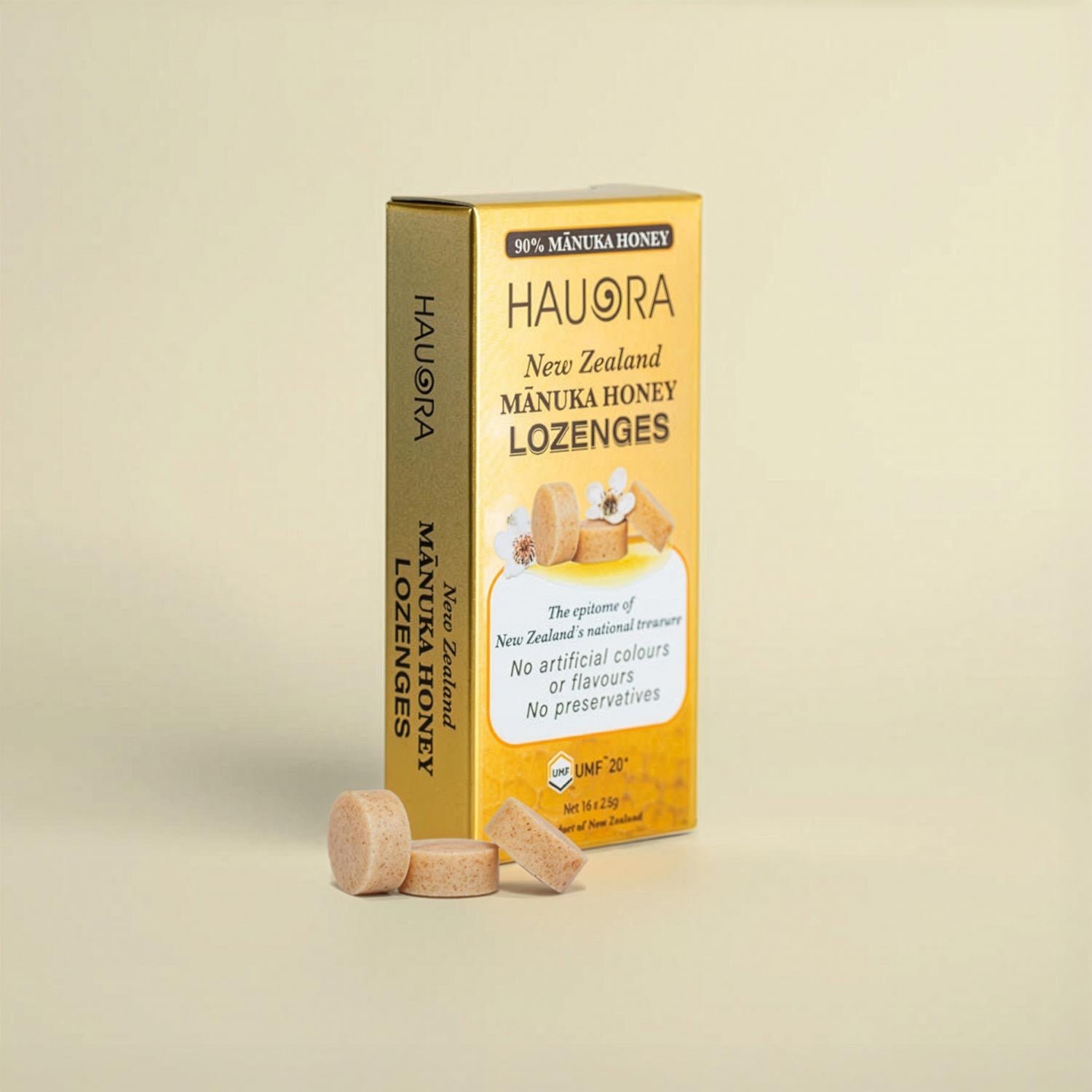 Hauora® Mānuka Honey Lozenges UMF™ 20+